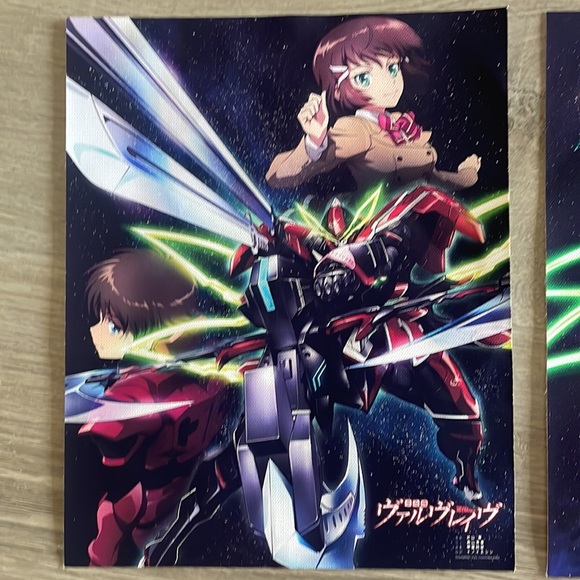 Anime | Wall Decor | Valvrave The Liberator Anime Pack Of 4 Wall Decor ...